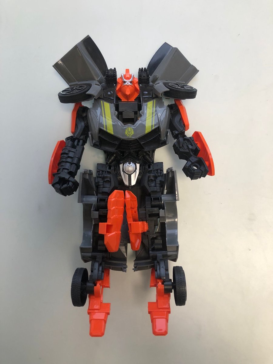 Transformer Autobot - oranje met zwart - 38cm - transformer - autobot ...