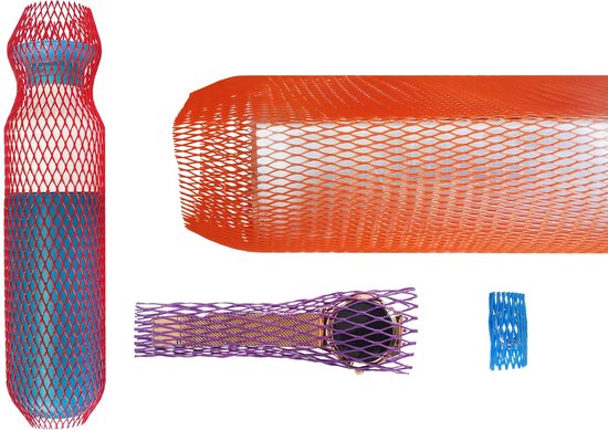 Kortpack - Plastic Buisnet - Bereik: 50mm - 100mm breed - 50mtr per Rol ...