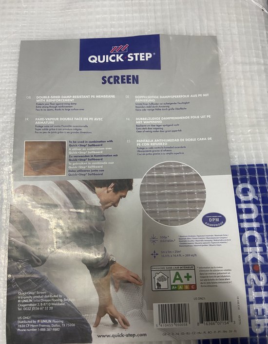 Quick Step-scherm (DPM) - Screen - 5m x 5m= 25m² | bol