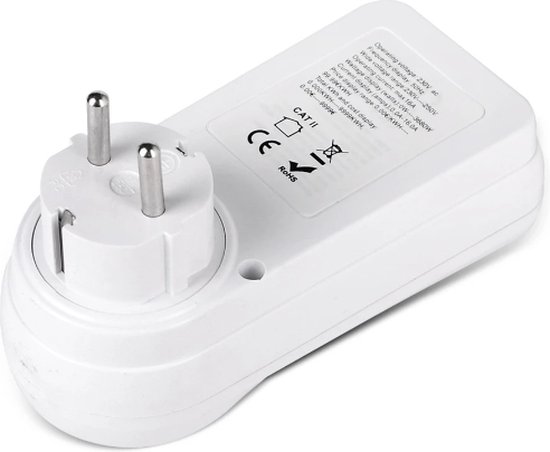 Techmex - SinoMeter - Energiemeter met stopcontact - Energiebesparing ...