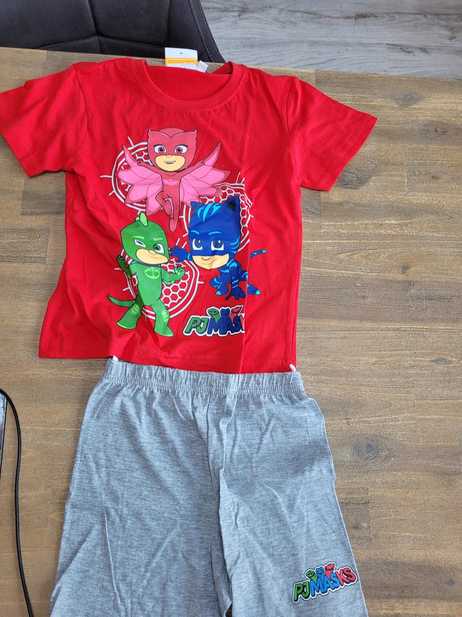 Pj Masks Pyjama set Rood-Grijs | bol.com