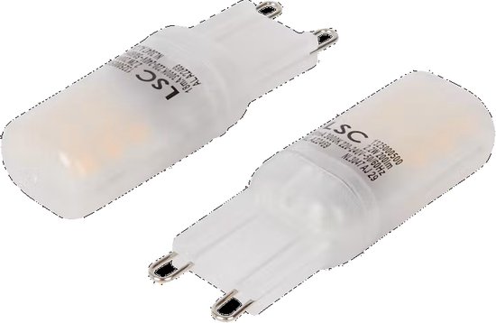 G9 ledlampjes - 2,2 watt - 200 lumen - 2 stuks LED lamp G9 warm wit | bol