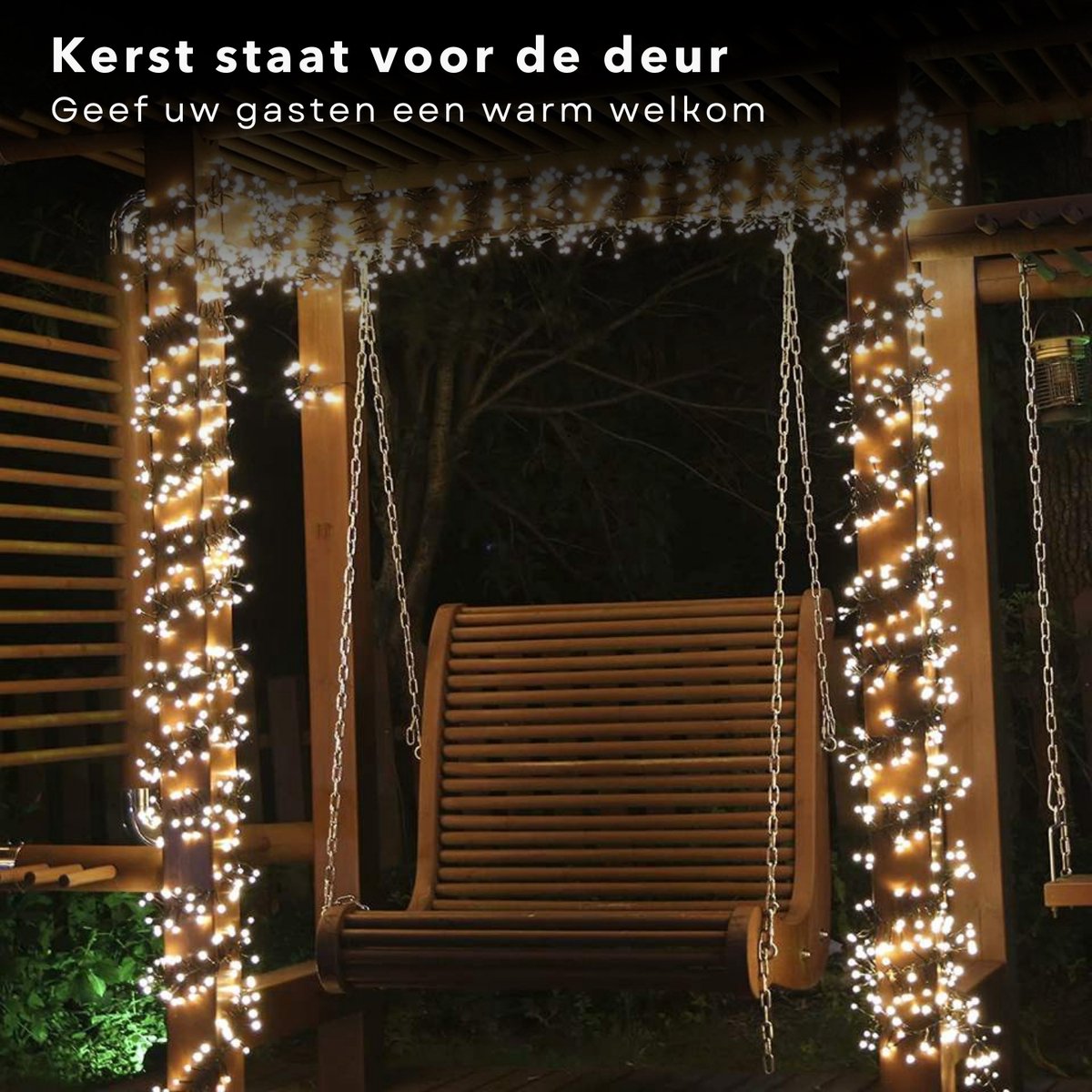 Cheqo® Kerstboomverlichting - Clusterverlichting - Kerstlampjes - Led ...