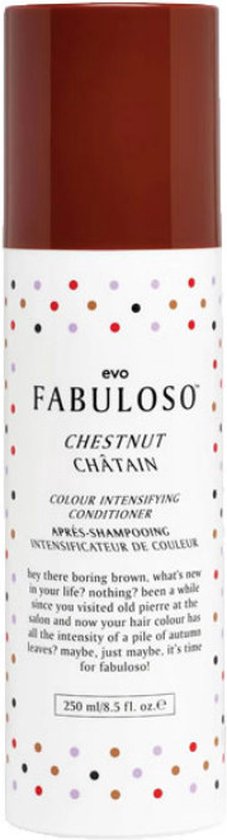Evo Fabuloso Chestnut Colour Intensifying Conditioner - Conditioner ...