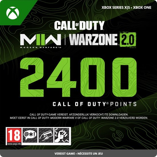Call of Duty: 2.400 Points - Xbox Series X|S & Xbox One Download | bol.com