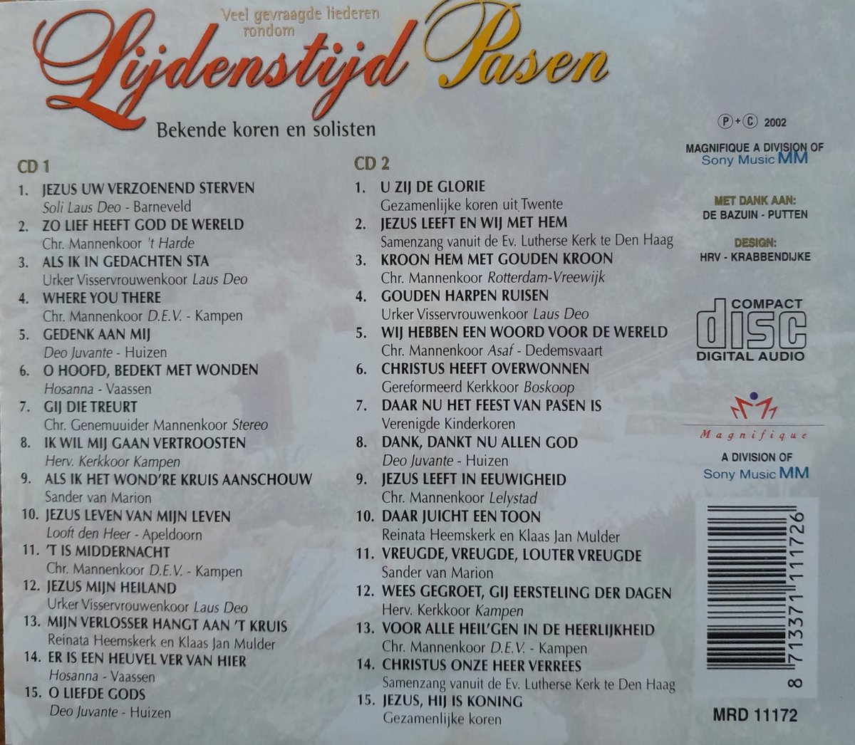 Lijdenstijd En Pasen, Various | CD (album) | Muziek | bol.com