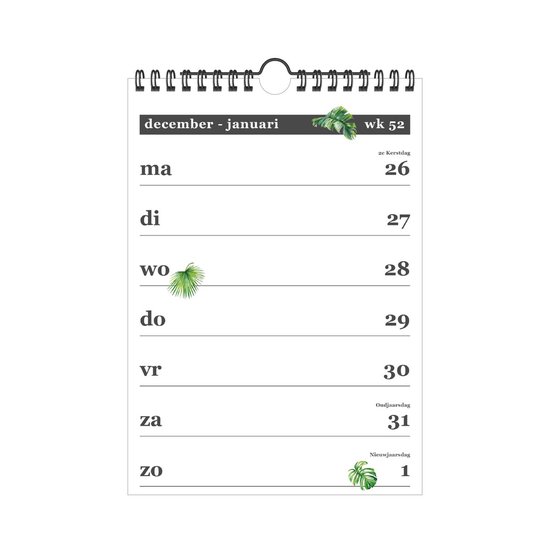 Weekkalender 2023 nr.3 - Spiraalkalender 2023 A-5 Formaat ( 20cm x 15cm ...