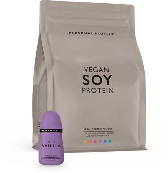 Personal Protein® – Vegan Soy Protein / Plantaardig Proteïne Poeder ...
