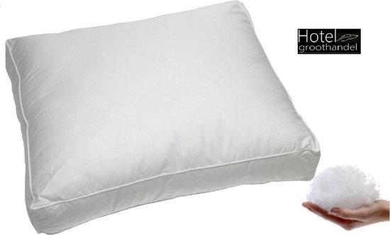 2 Pack BOX Kussen 50x60 /10cm - tijk 100% katoen Perkaal (2 stuks ...