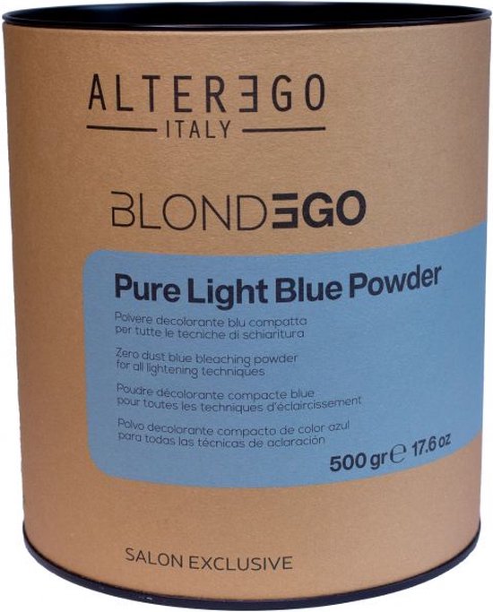 Alter Ego Be Blonde Pure Light Blue Powder 500gr. | bol.com