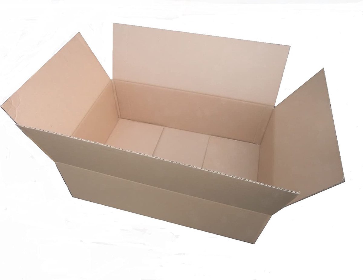 Verzenddozen groot - 10 stuks amerikaanse vouwdoos - 600 x 400 x 275 mm ...