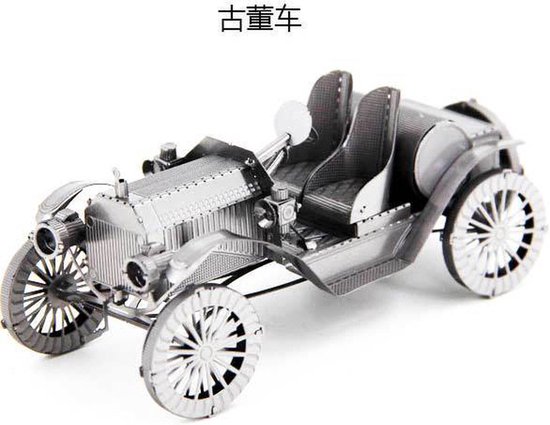 3D Metaal Model - modelbouw - puzzel - oldtimer auto | bol.com