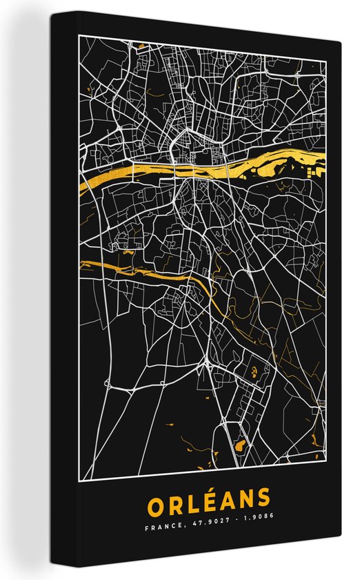 Tableau Tableau France - Carte - Plan de Ville - Orléans - Carte ...