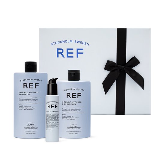 REF Stockholm - Giftbox Intense Hydrate - Shampoo, Conditioner en Leave ...