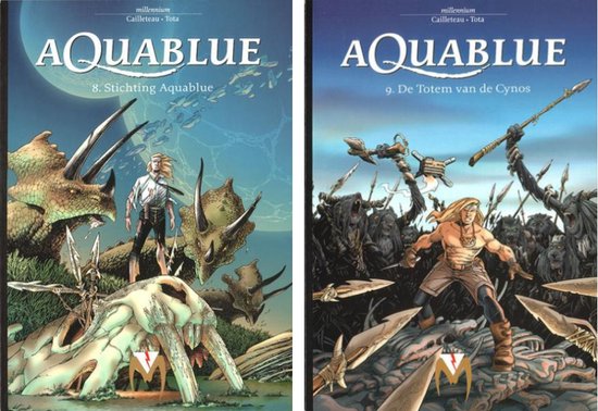 Aquablue Strippakket (2 strips) [stripboek, stripboeken nederlands ...