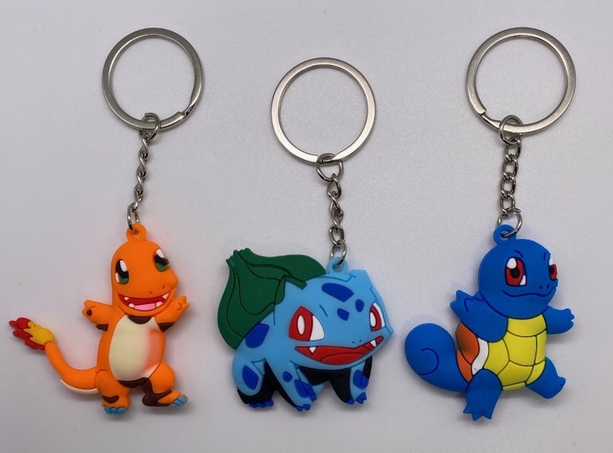 Bulbasaur - 3D - Sleutelhanger - keychain - sleutelhanger kinderen ...