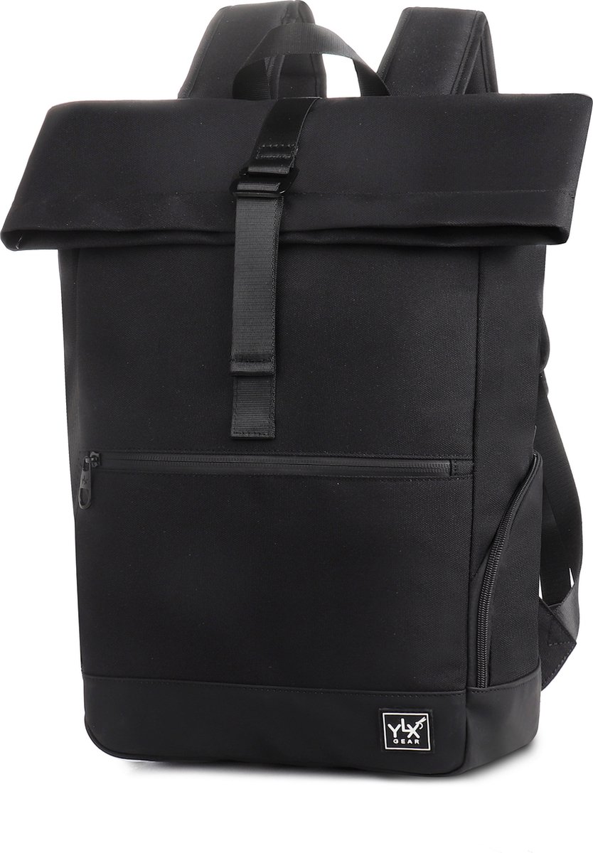 YLX Aven Backpack | Black | Zwart. Recycled Rpet materiaal. Gerecyclede ...