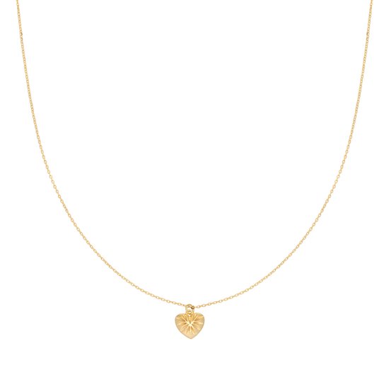 Necklace you have my Heart | goud plated | ketting| hart | | bol.com