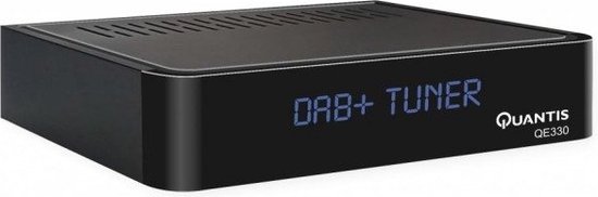 Quantis - QE330 - CE keurmerk - DAB+ Radiotuner | bol