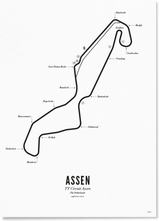 F1 Circuit Assen White Edition NOS | bol.com