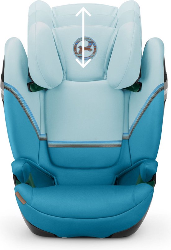 Cybex Autostoel Solution S2 I-Fix Beach Blue/Turquoise | bol