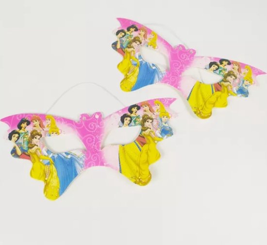 Disney Prinsessen Maskers - Kinderfeestje Disney Princess - Verjaardag ...