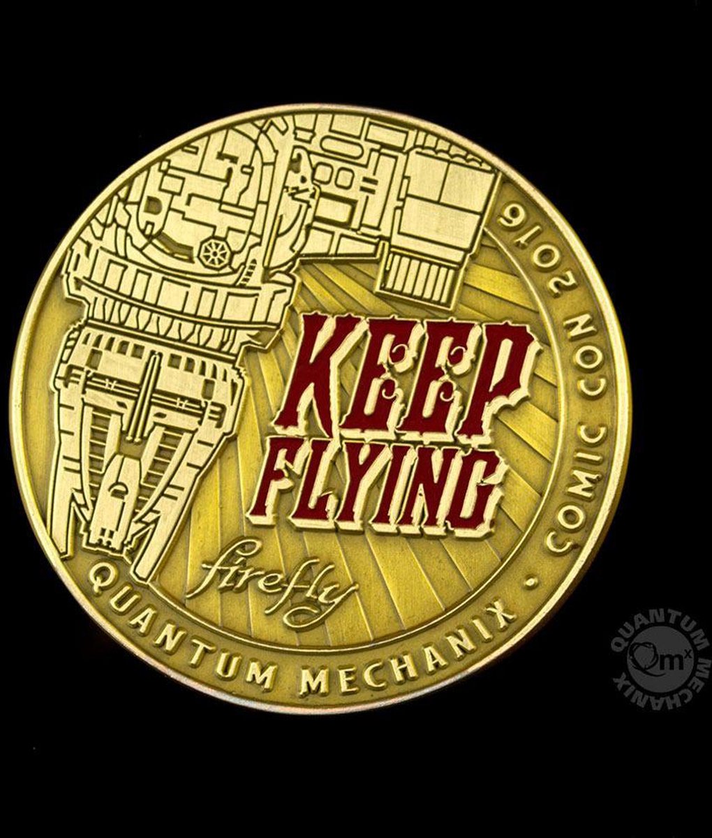 Firefly - Challenge Coin Keep Flying (SDCC 2016) | bol.com