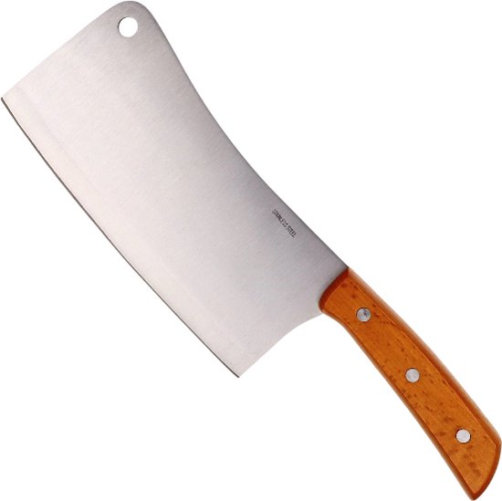 Hakmes - 31 x 8,5cm - Houten handvat - kwaliteit - Chefkok - Koken ...