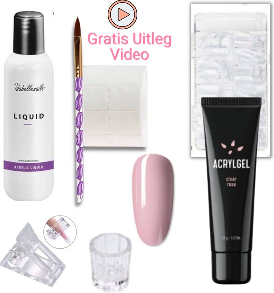 Polygel set - Polygel starterset - Polygel pakket - Nagelset | bol.com