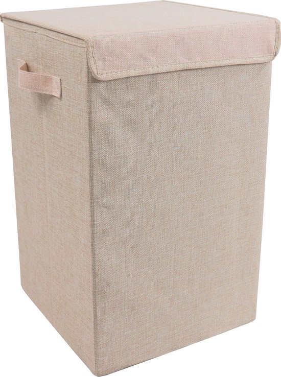 VCM Wasmand Stoffen wasbox Waskist Wasbox Stoffen box Deksel Dreso M ...