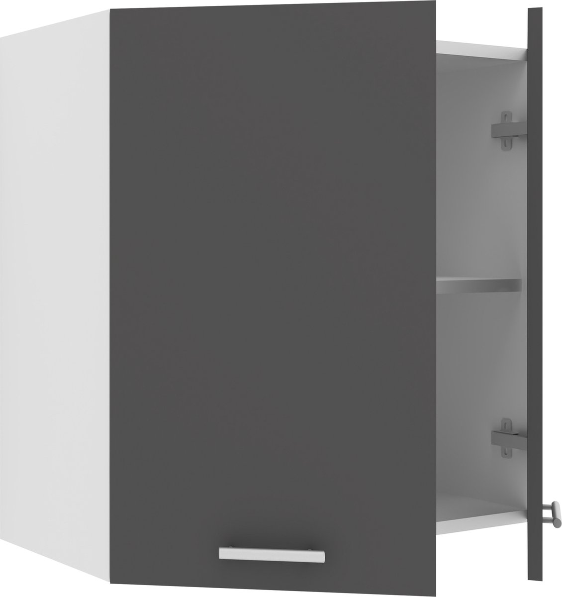 VCM Keukenkast Breedte 60 cm Houten deur Wandkast Keukenmeubelen Esilo ...