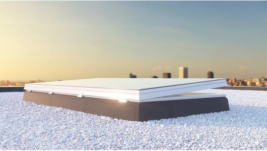 Skylux platdakvenster iWindow2 complete set - opengaande uitvoering met pvc-opstand... | bol