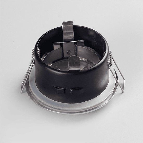 Zilveren spot armatuur | Ø70mm | IP65 | Waterdicht | Rond | bol.com