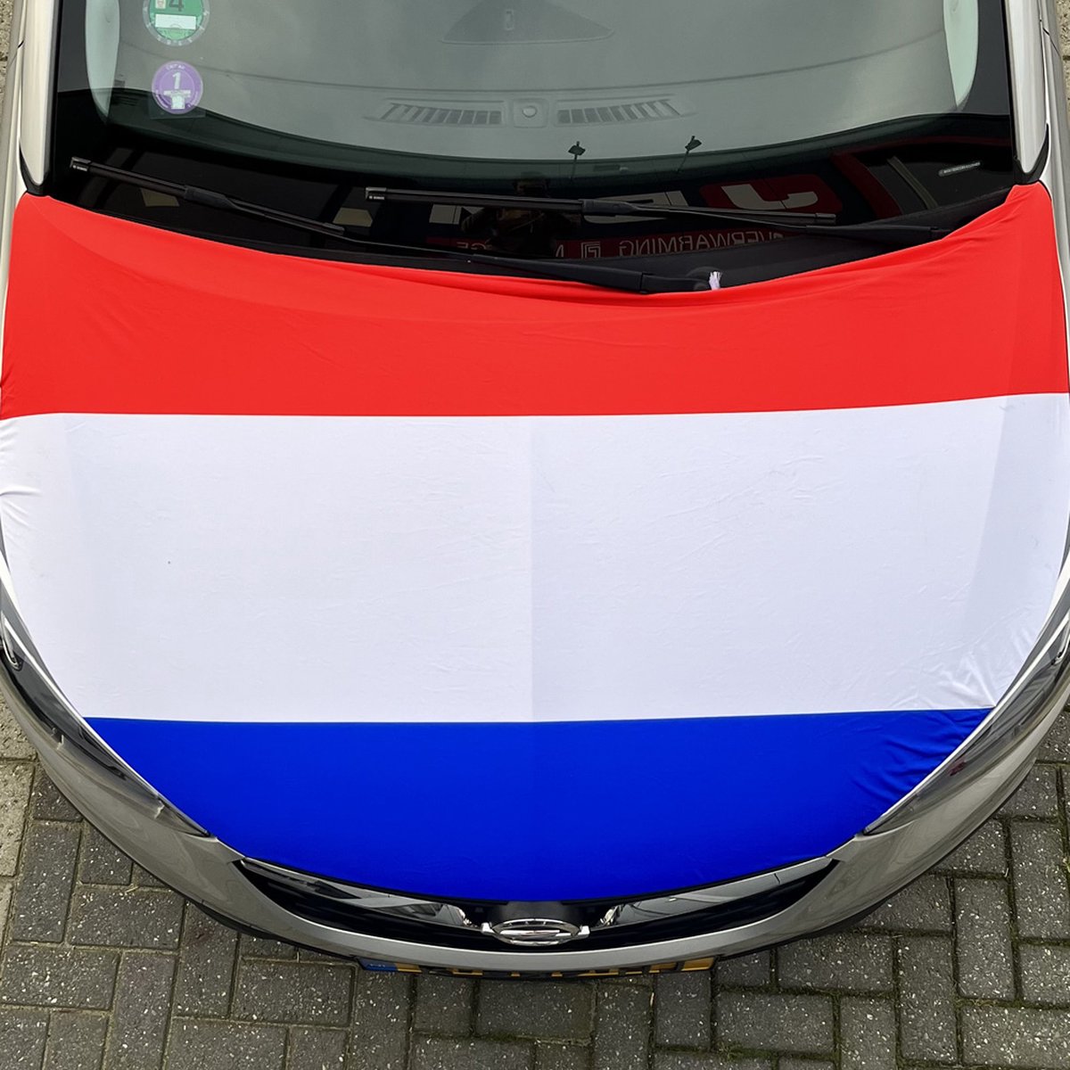 TechPunt Motorkap vlag voor Auto - WK 2022 - Nederlandse Vlag | bol