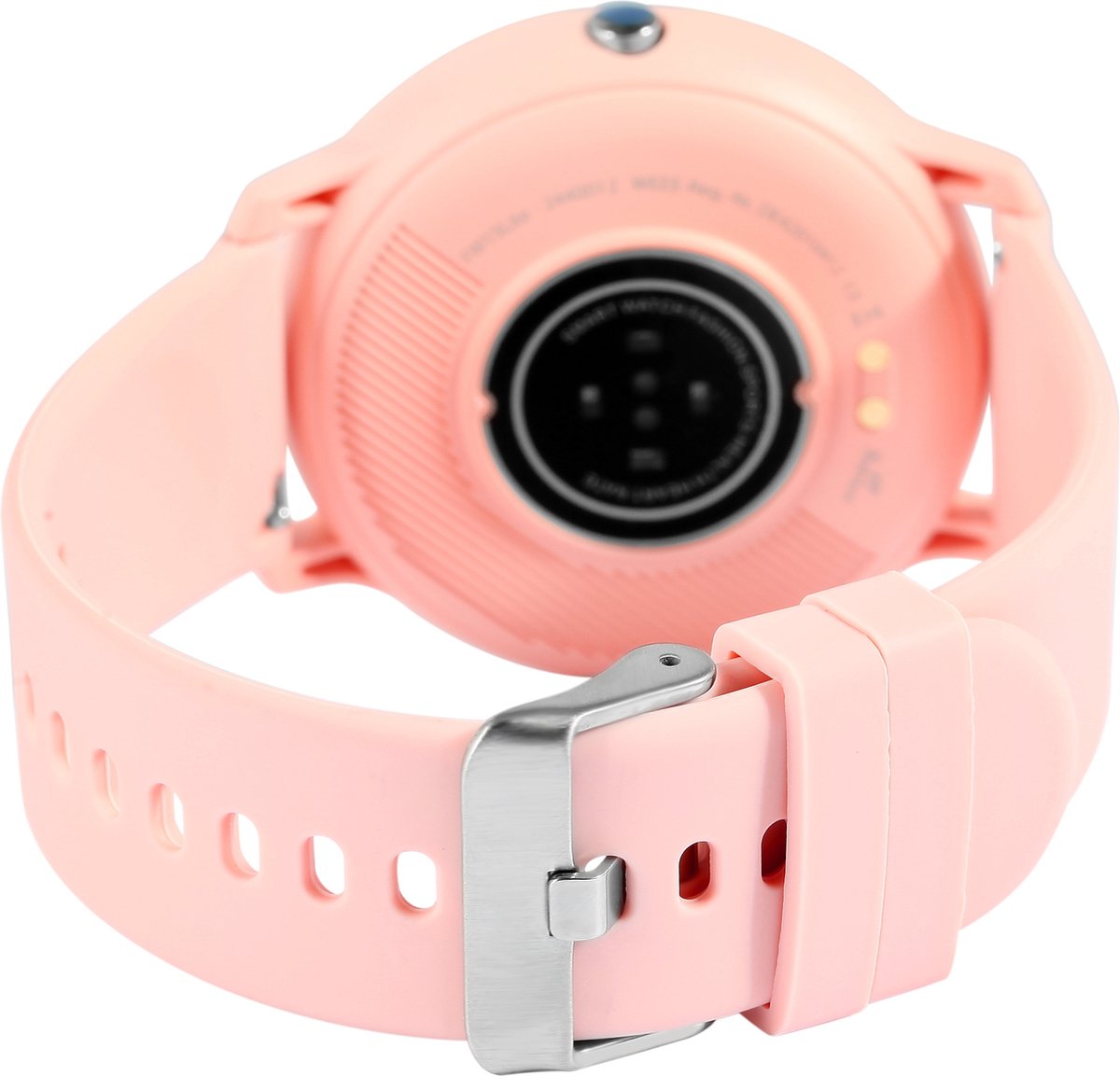 Timetech smartwatch -sporthorloge Roze met touchscreen - hartslagmeter ...