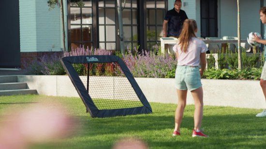 Salta Rebounder Bouncer - 124 x 124 cm - Vrij verstelbaar - Voetbal ...