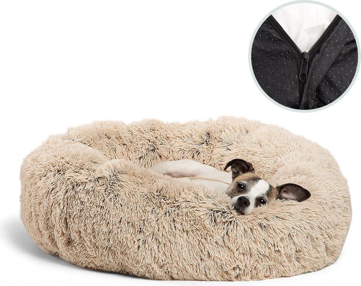 Behave Hondenmand Deluxe - Hondenkussen - Hondenbed - Donutmand ...