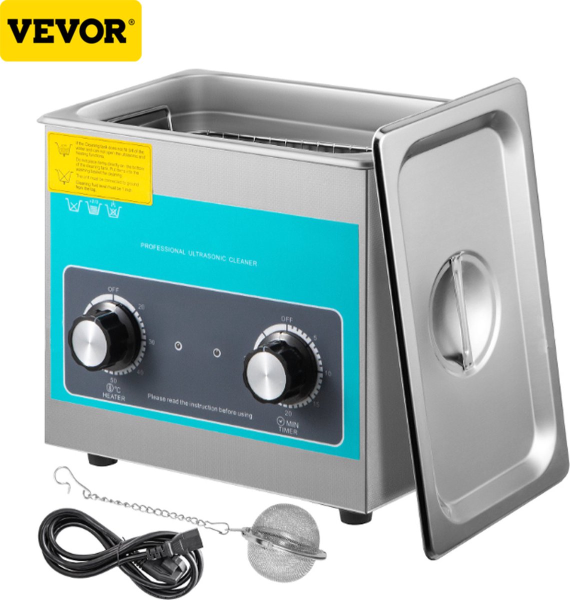 Vevor Ultrasoon Reinigingsapparaat - Ultrasonic Cleaner - Ultrasoon ...