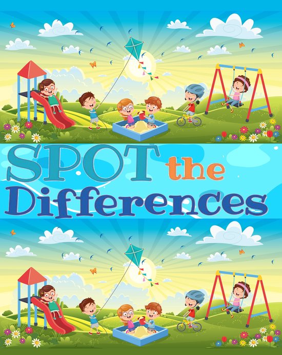 Puzzle Book for Kids - Spot The Differences (ebook), Green Planet House ...