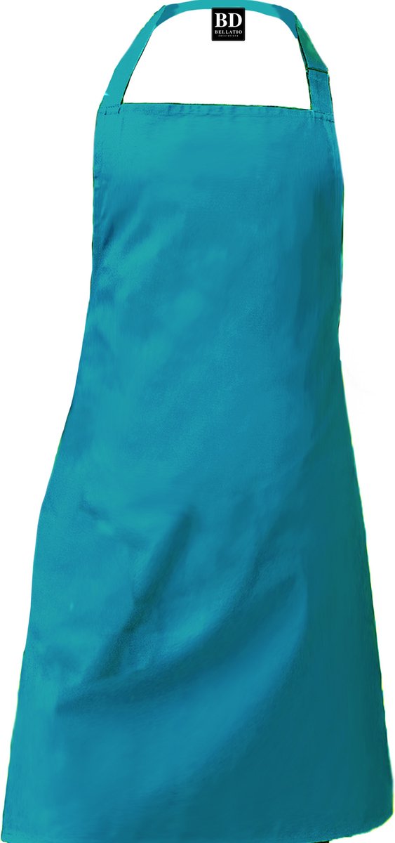 Master chef barbeque schort / keukenschort turquoise blauw voor dames ...