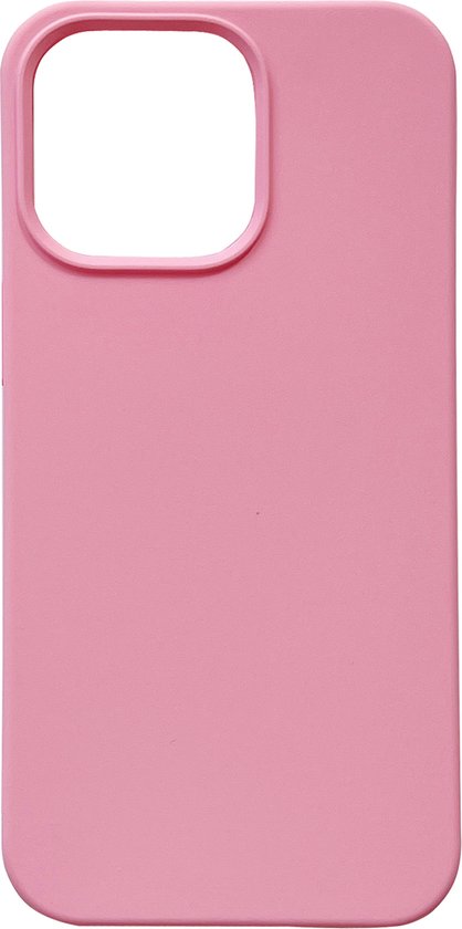 iPhone 13 Pro Hoesje Magenta - Extra Stevig Siliconen Back Cover | bol.com