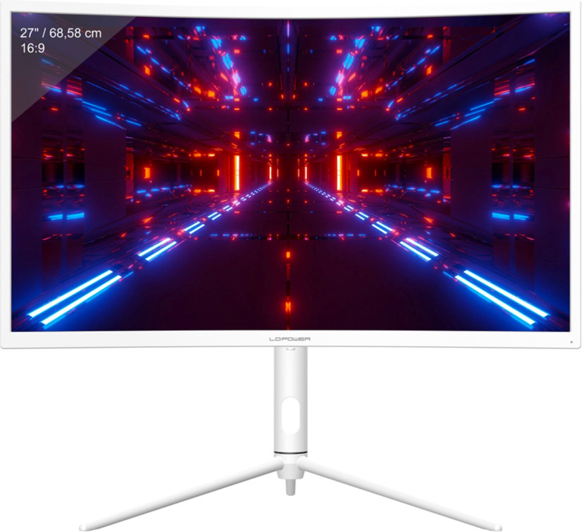 GAME HERO® 27 inch Curved Gaming Monitor QHD - 165 Hz | bol.com