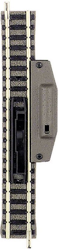 N Fleischmann Piccolo (met ballastbed) 9112 Ontkoppelrails 111 mm 1 stuk(s) | bol