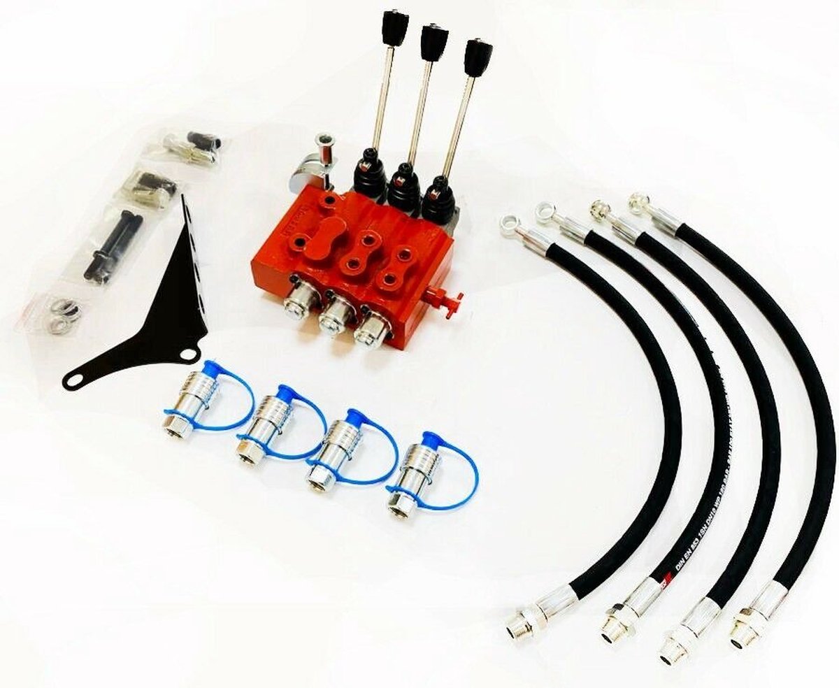 Hydraulisch Stuurventiel voor Massey Ferguson + Controller voor 3-punts ...