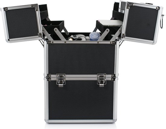 SUNONE Make Up Koffer Robuust Zwart XXL | bol.com