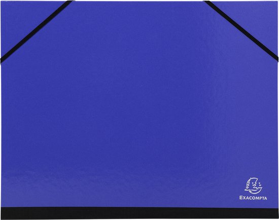5 x Tekenmap met elastiek - 24 x 32cm voor A4 formaat - Geassorteerd | bol