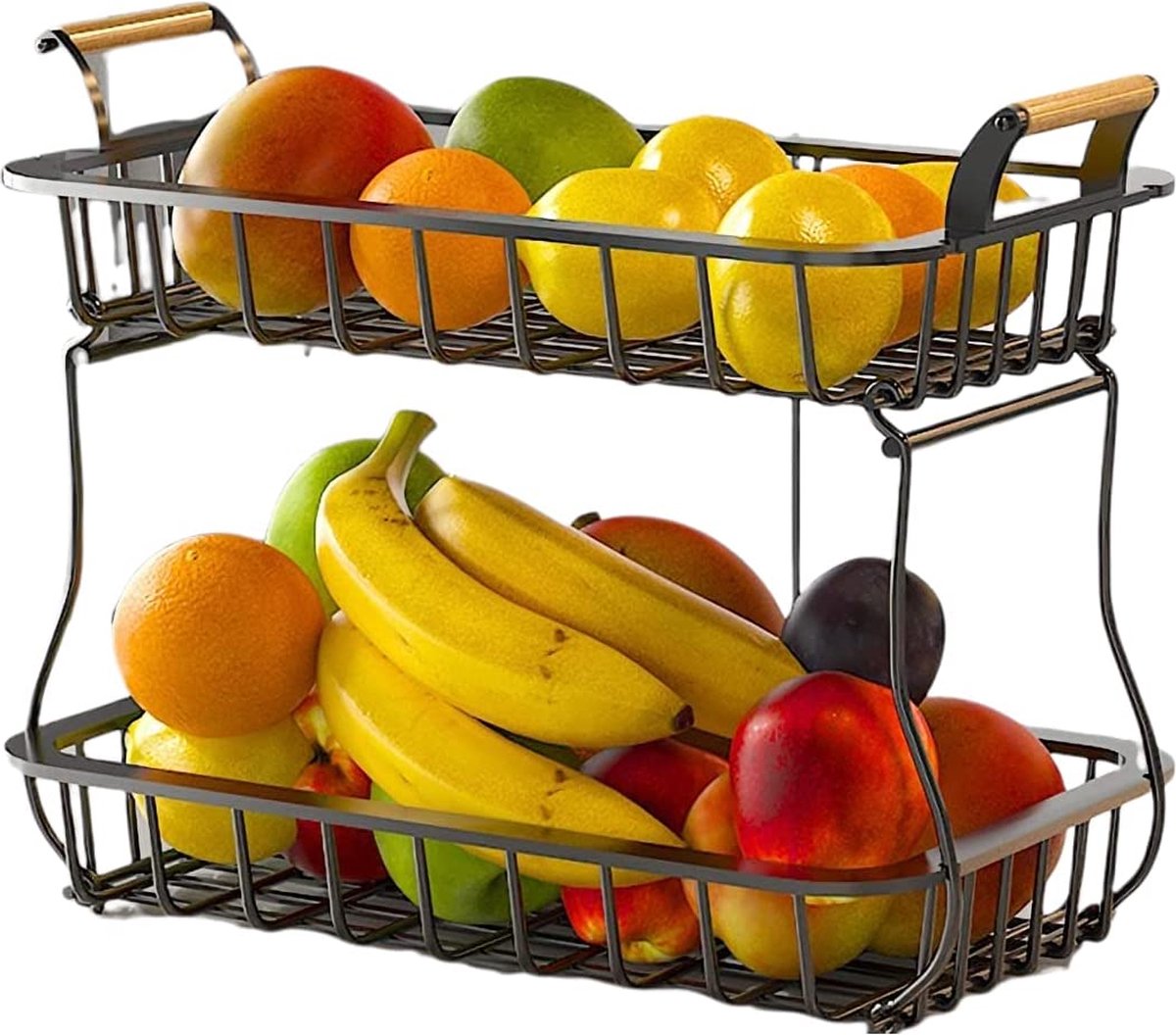 natuli Fruit etagère, grand bol à fruits, en métal, corbeille à fruits ...