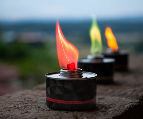 Made in Colors - Fakkel - Color Torch Citronella - Gele & groene vlam ...