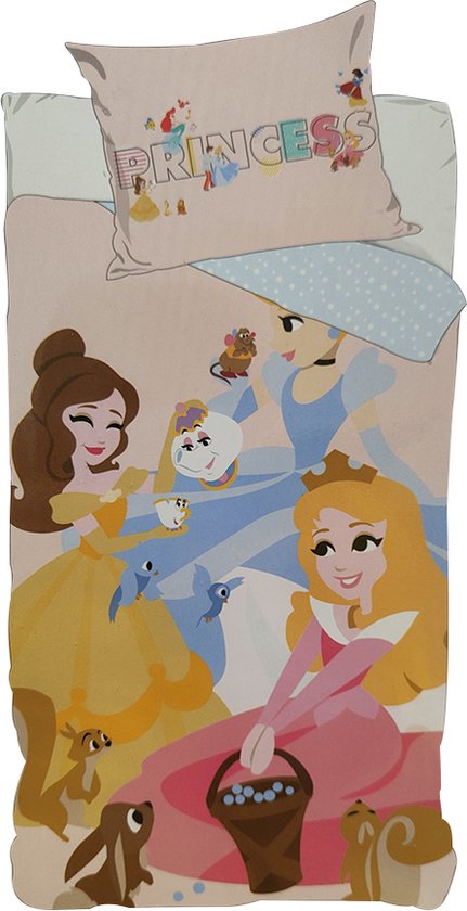 Princess dekbedovertrek cute 90x140 cm | bol
