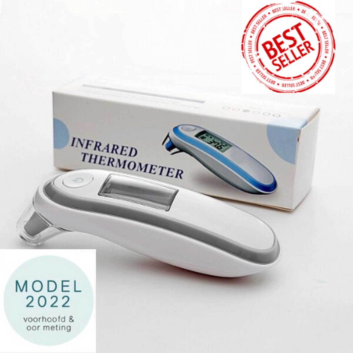 Infrarood Oorthermometer - Kinderen en Volwassenen - Snelle meting ...
